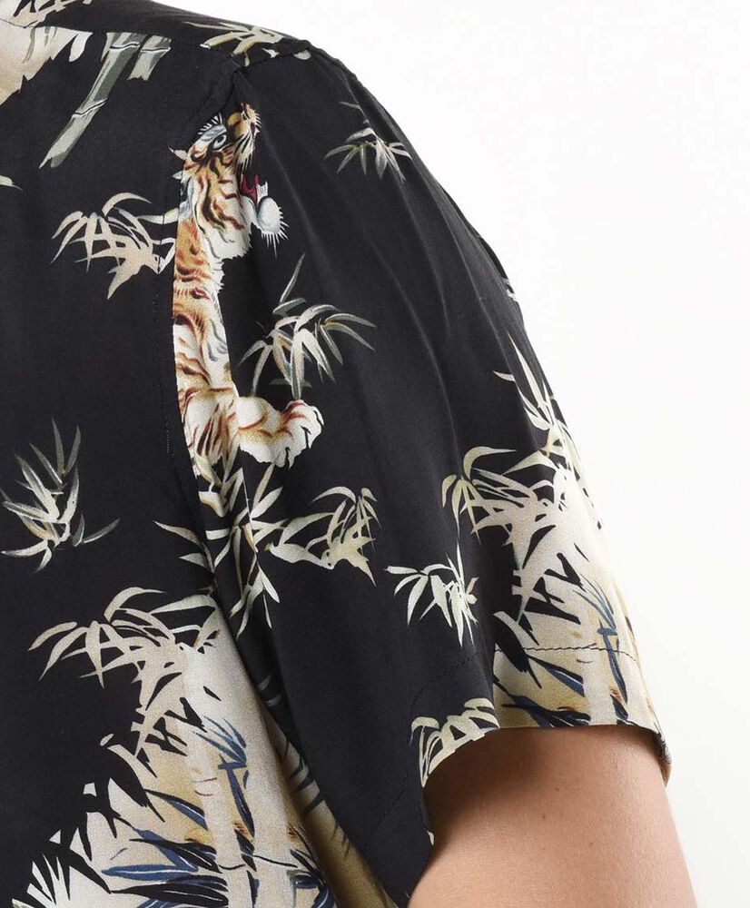 Camisa Hombre Estilo Tropical Tricot